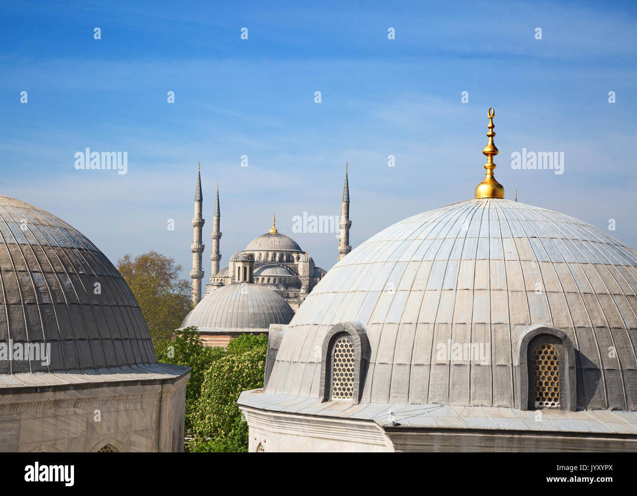 Famous "Blue mosque" in Istanbul, Turkey Stock Photo - Alamy