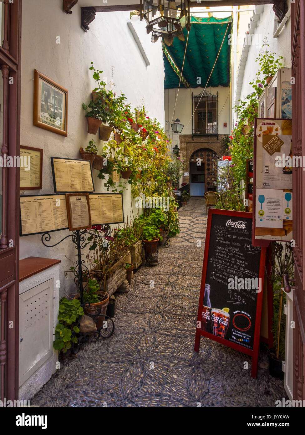 Pretty spanish cafe hi-res stock photography and images - Alamy