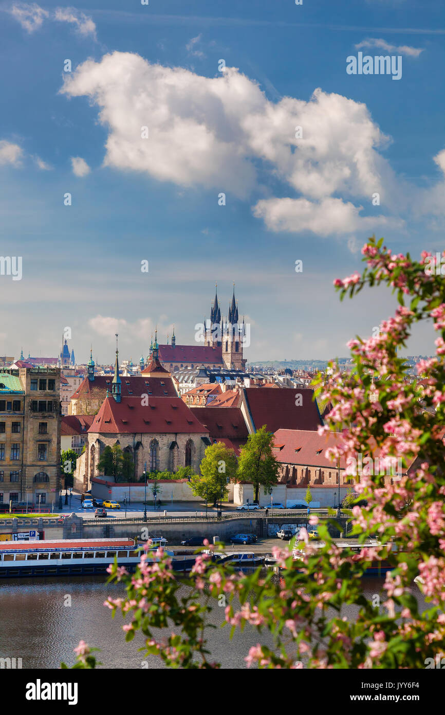 Famous Prague, capital city of Czech Republic Stock Photo - Alamy