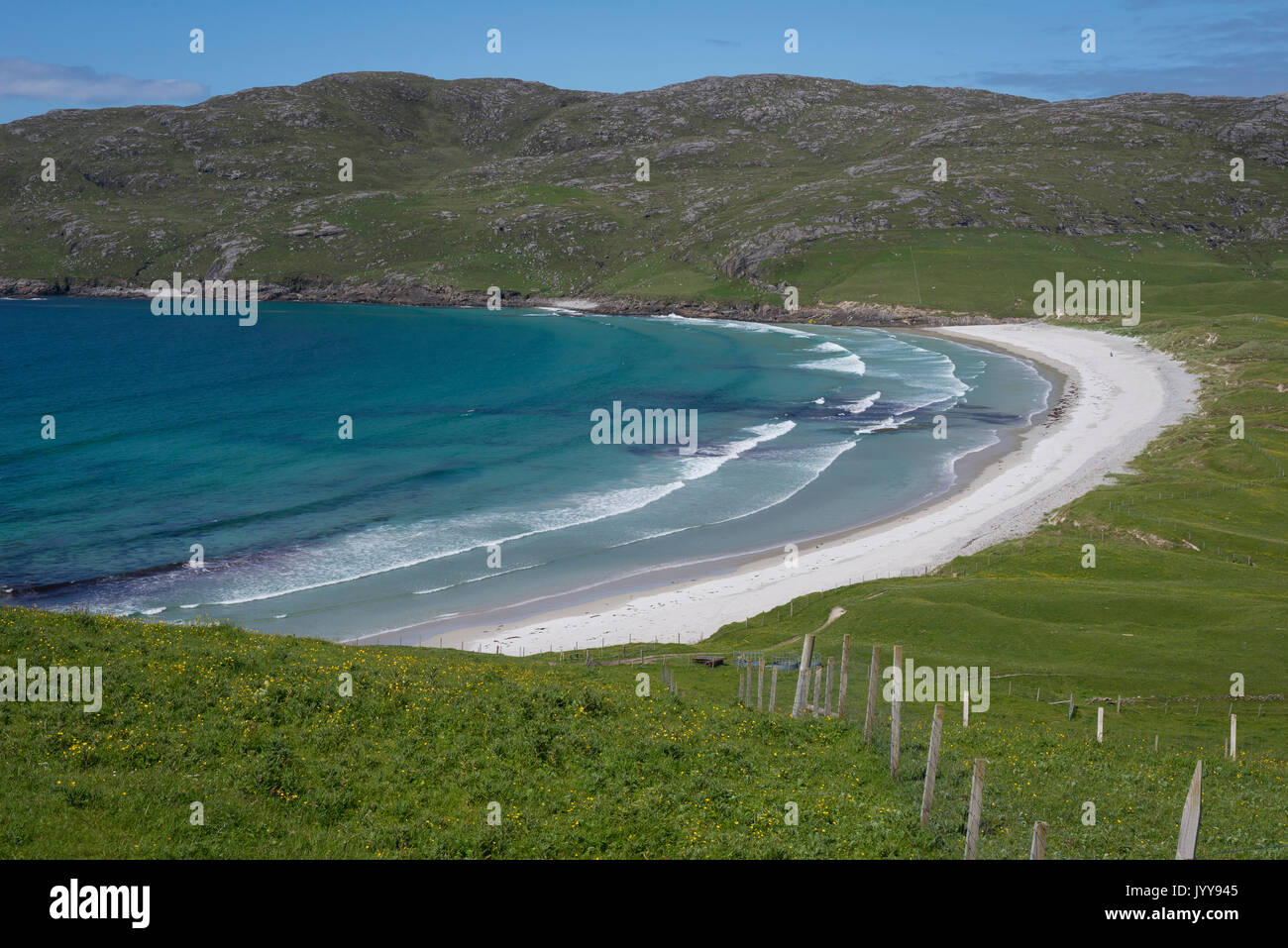 White beach of vatersay hi-res stock photography and images - Alamy