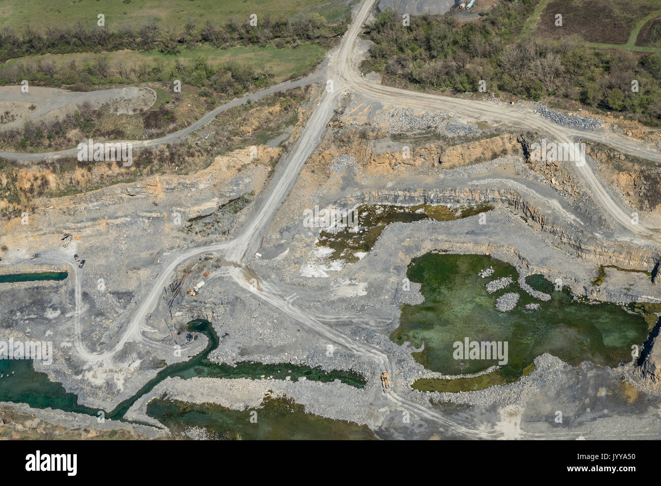 Quarry pit hi-res stock photography and images - Alamy