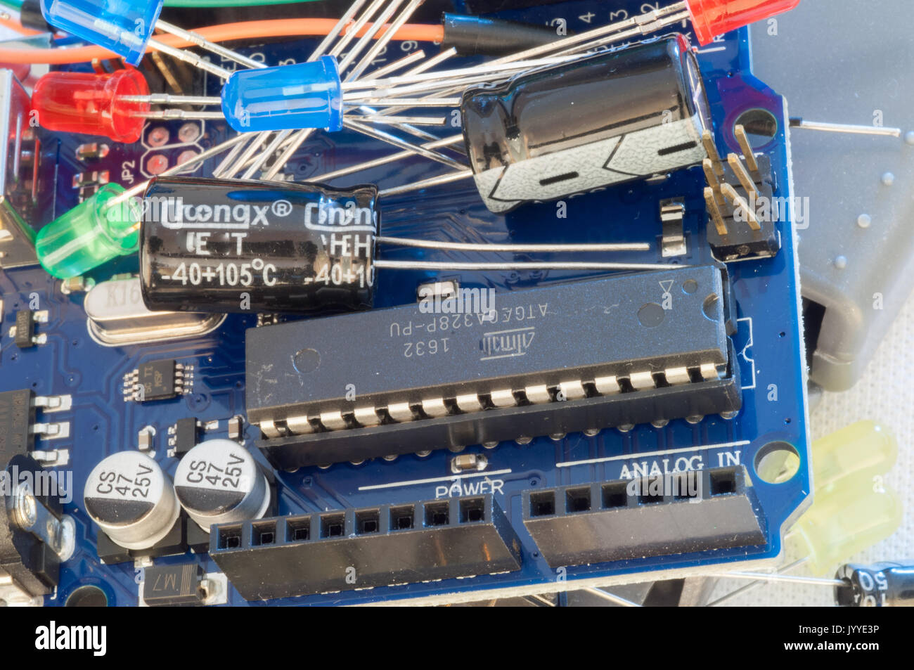 beautiful raw macro robotics background Stock Photo - Alamy