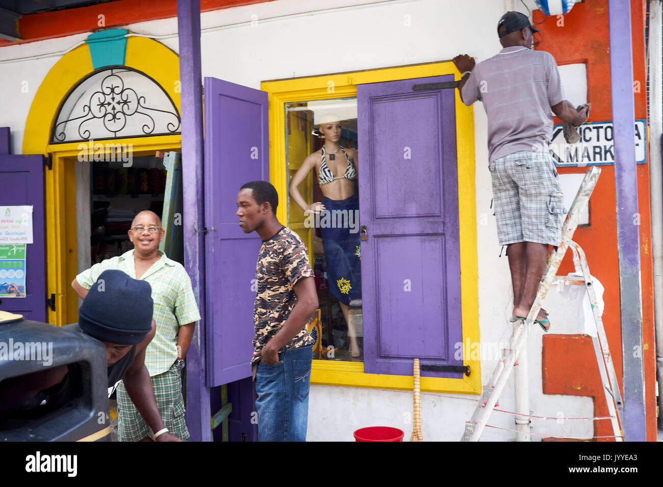 Shopping in mauritius hi-res stock photography and images - Alamy