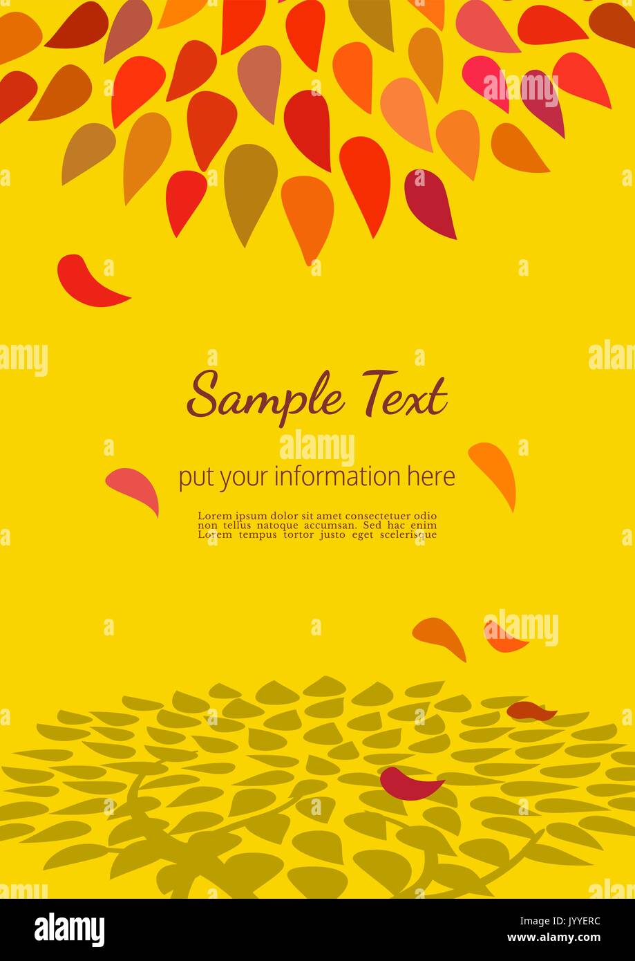 Ornate poster season seasonal Stock Vector Images - Alamy