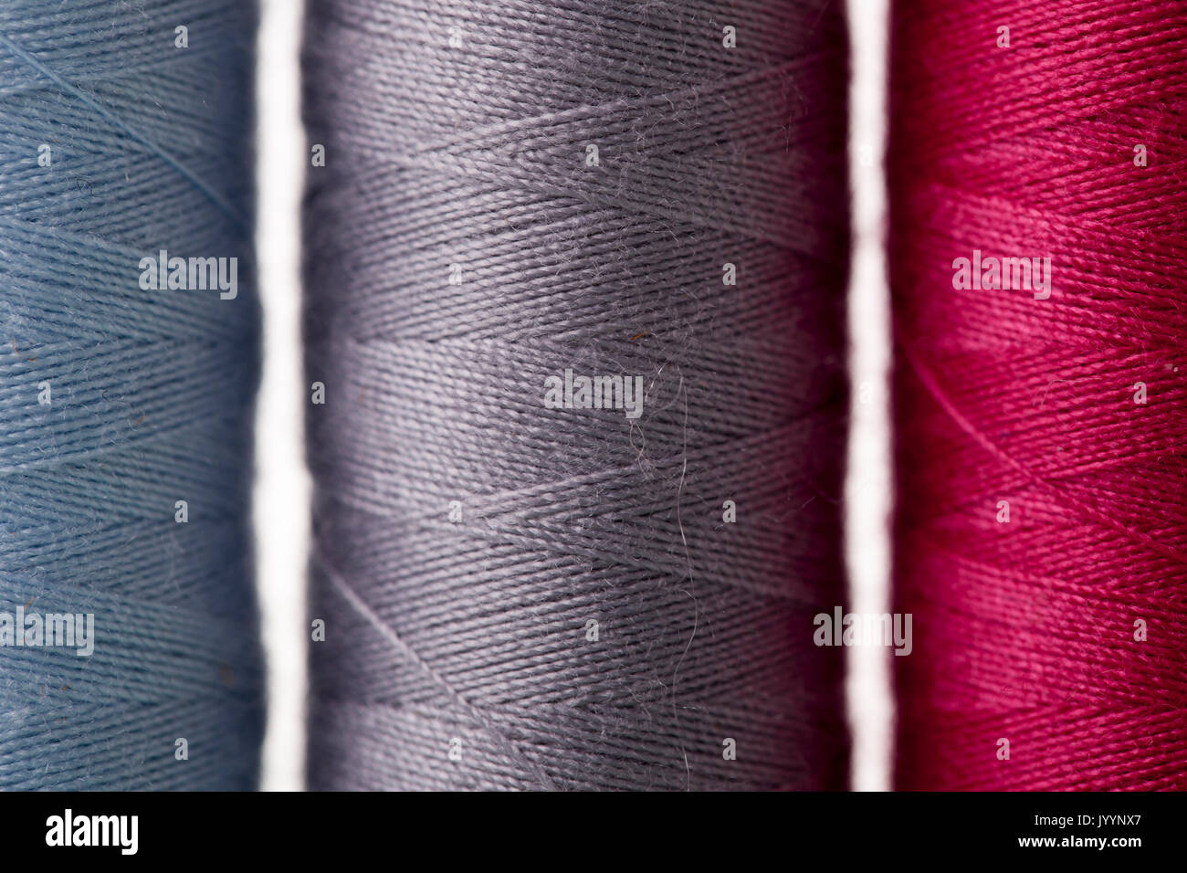 Sewing threads isolated on white background. Studio Shot Stock Photo ...