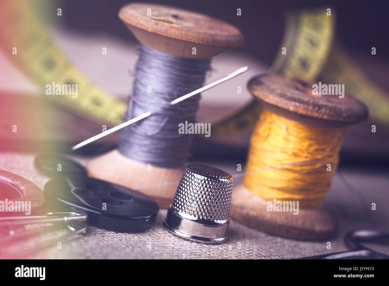 Sewing instruments hi-res stock photography and images - Alamy