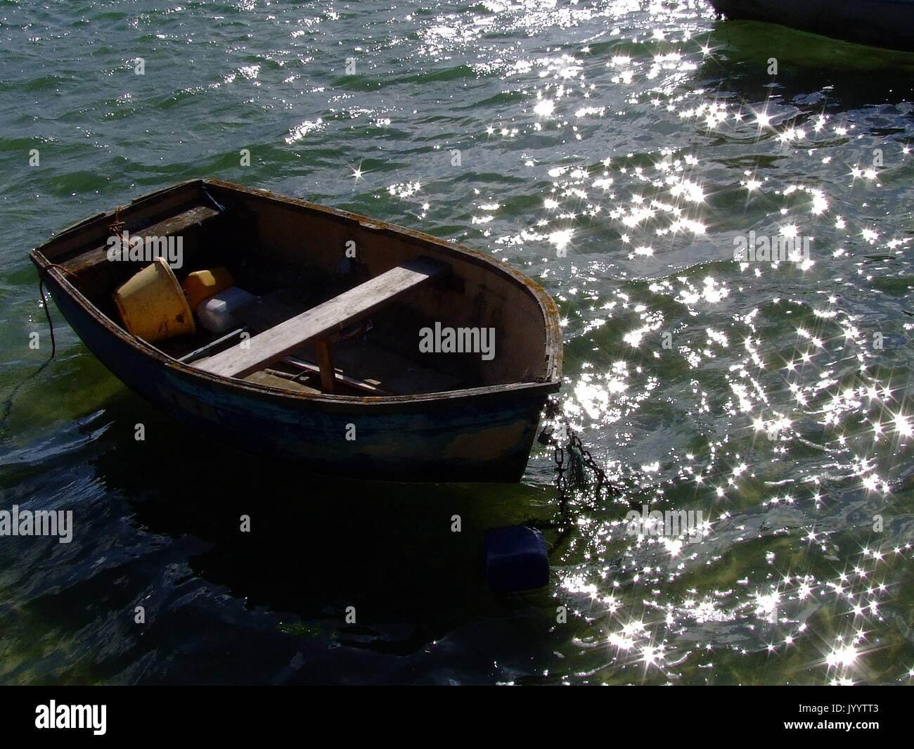 Boat on Water Stock Photo - Alamy