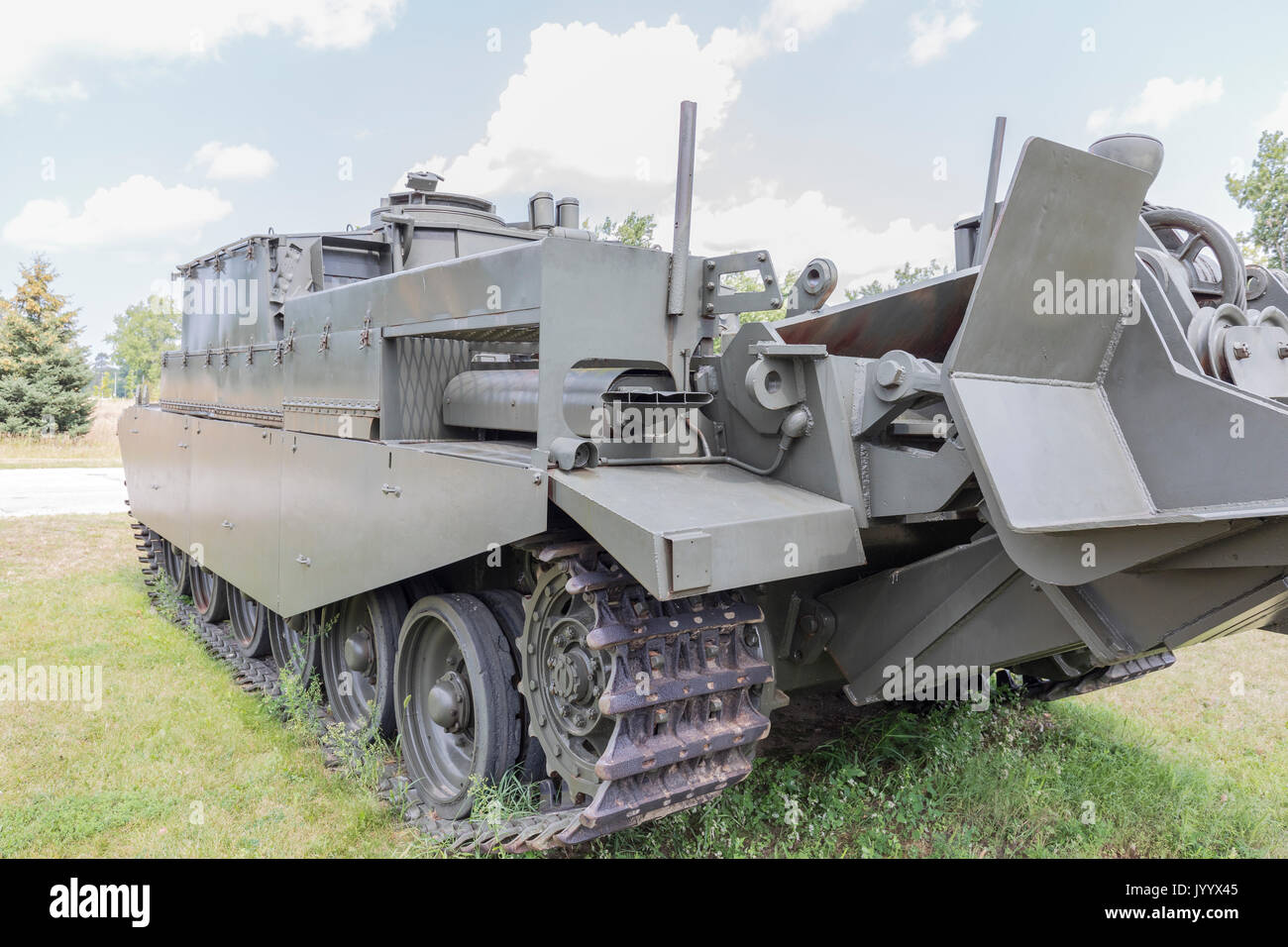 British Armoured Recovery Vehicle Mark II Stock Photo - Alamy