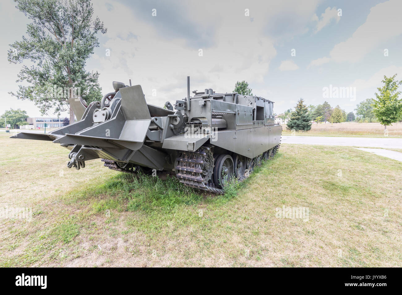 British Armoured Recovery Vehicle Mark II Stock Photo - Alamy