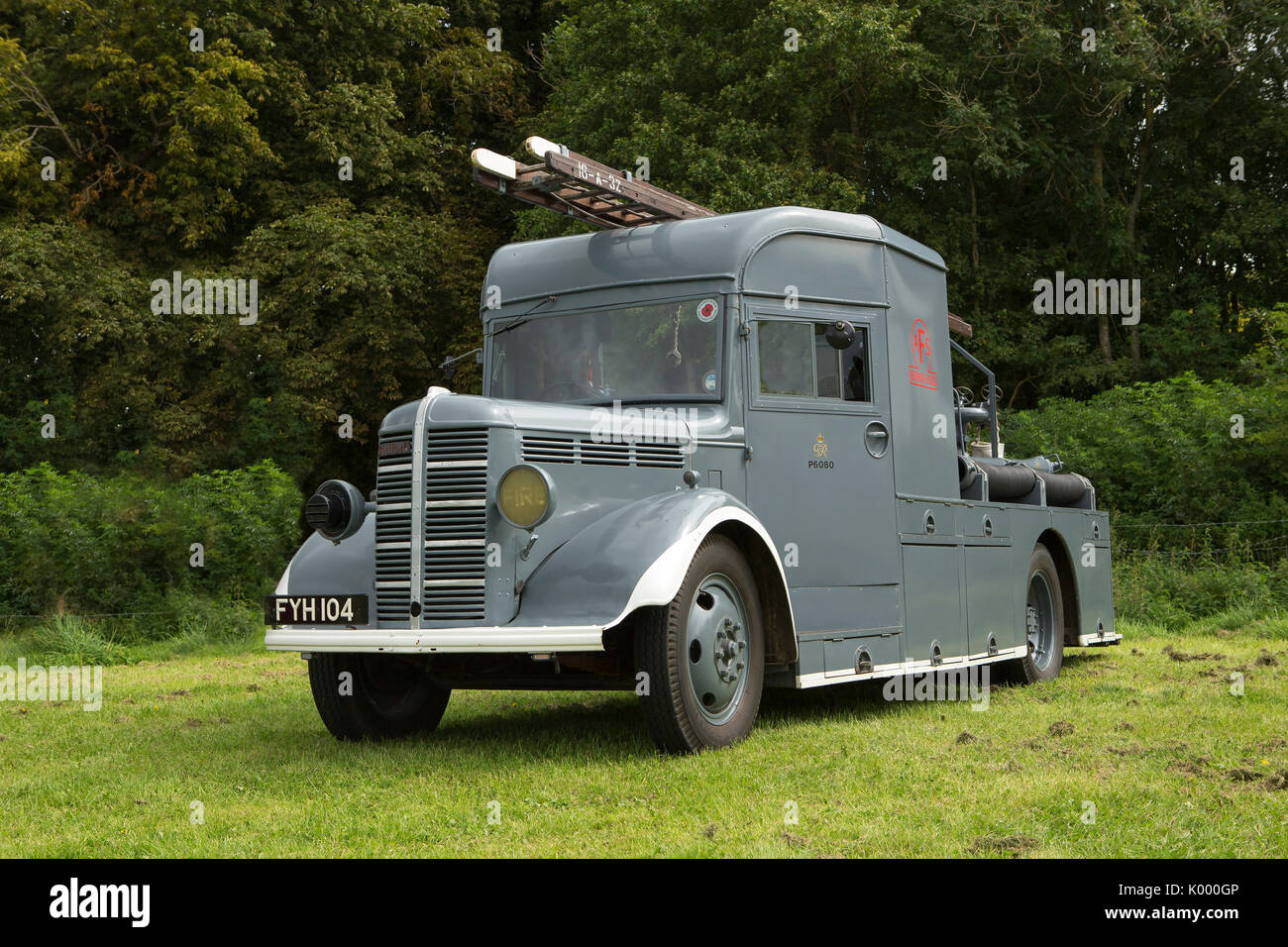 Vintage british fire engine hi-res stock photography and images - Alamy