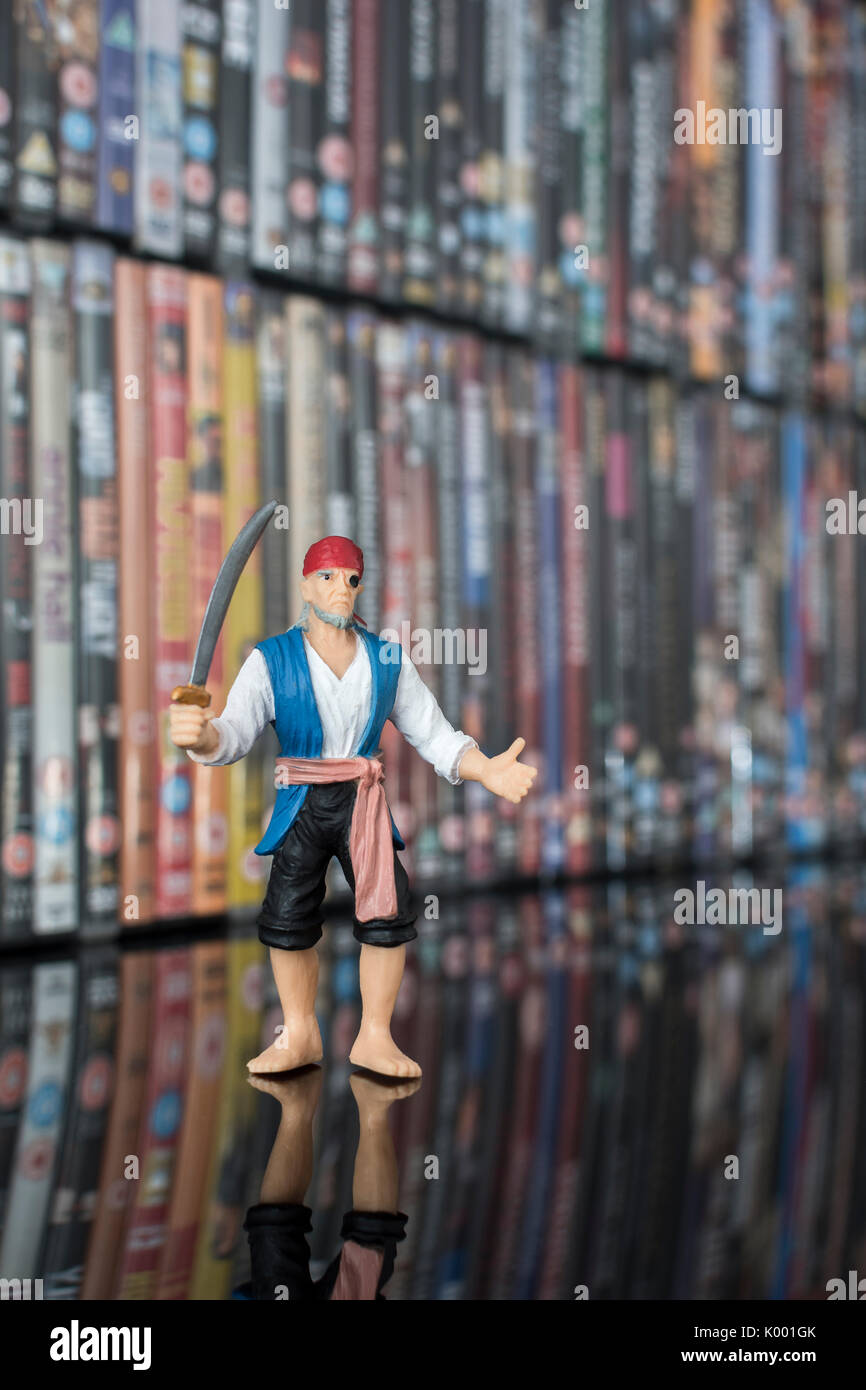 Counterfeit dvds hi-res stock photography and images - Alamy