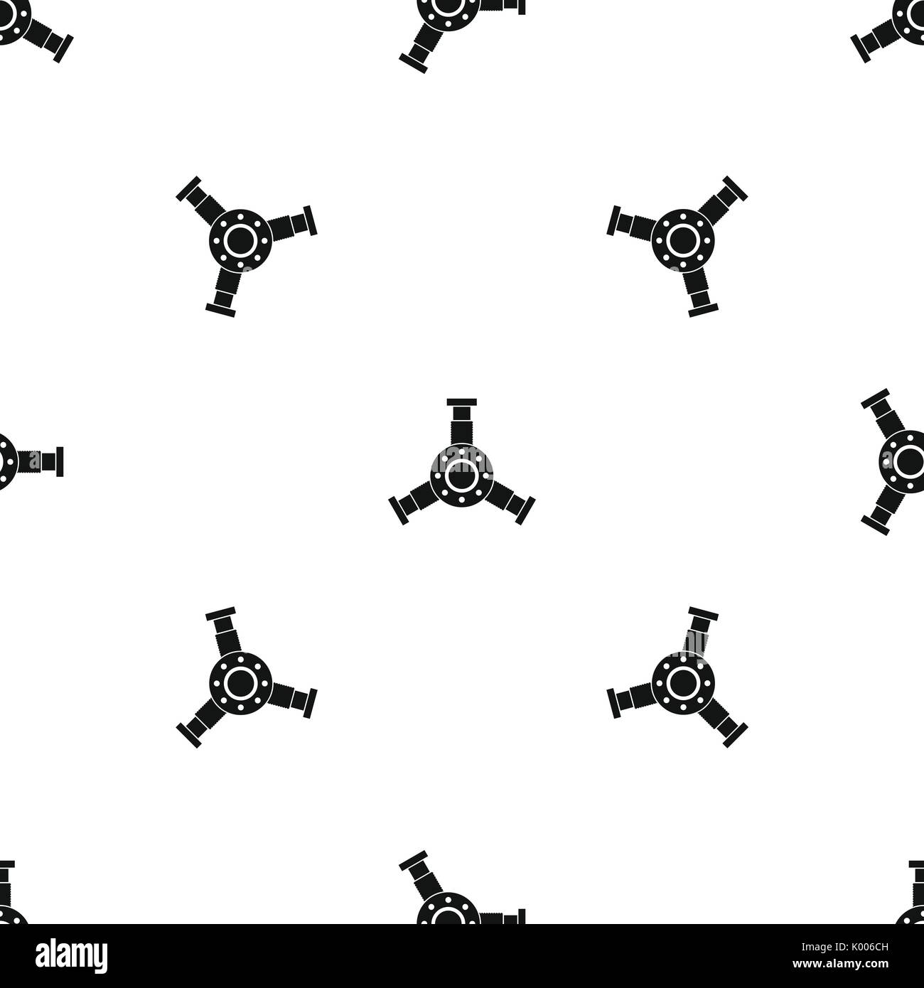 Round mechanic detail pattern seamless black Stock Vector Image & Art ...