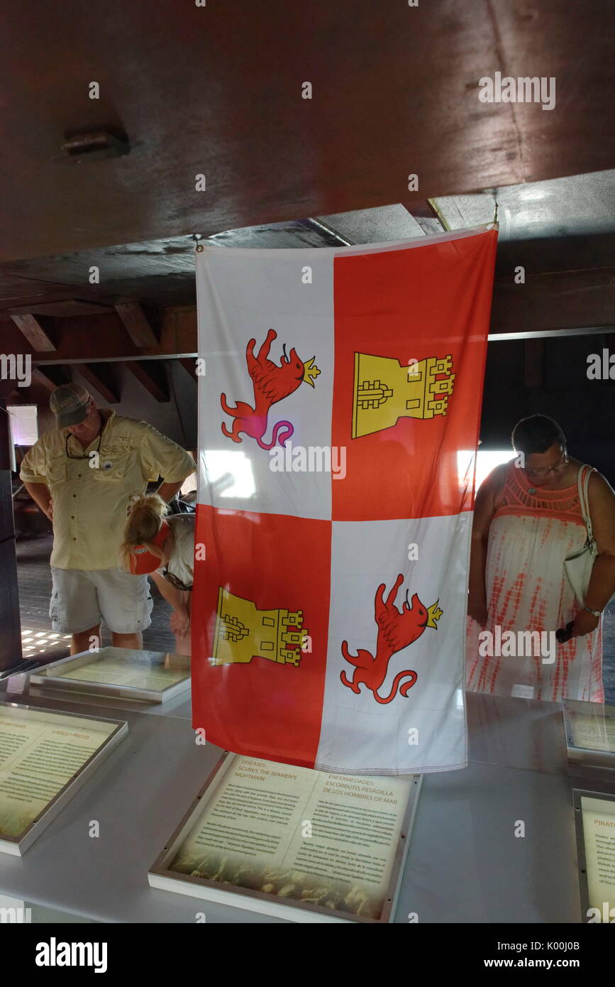 The Galeon Andalucia is an historical replica of an 18th Century armed ...