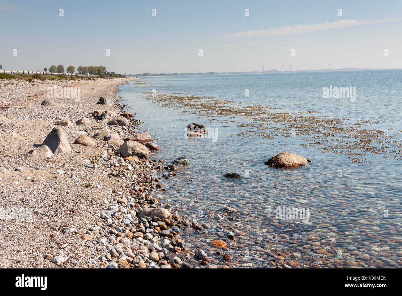 Sandy beach Sonderby - Denmark, Europe Stock Photo - Alamy