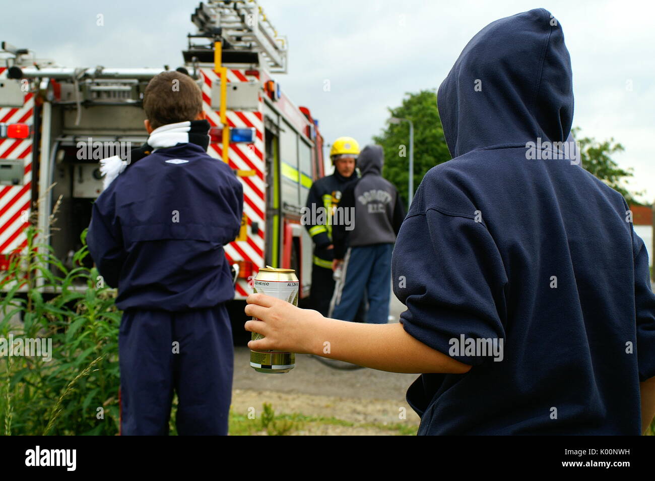 Fire brigade attack hi-res stock photography and images - Alamy