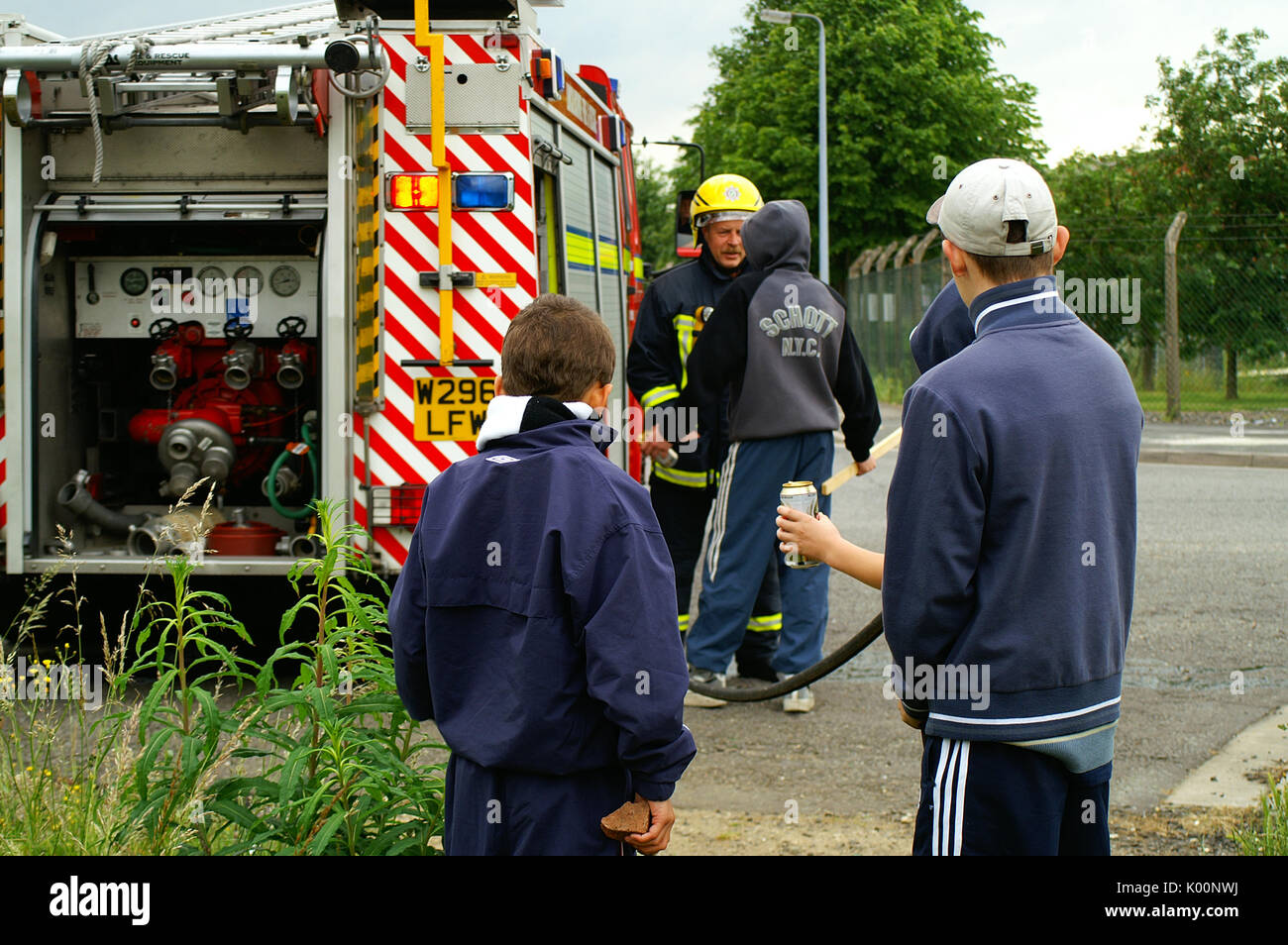 Fire brigade attack hi-res stock photography and images - Alamy