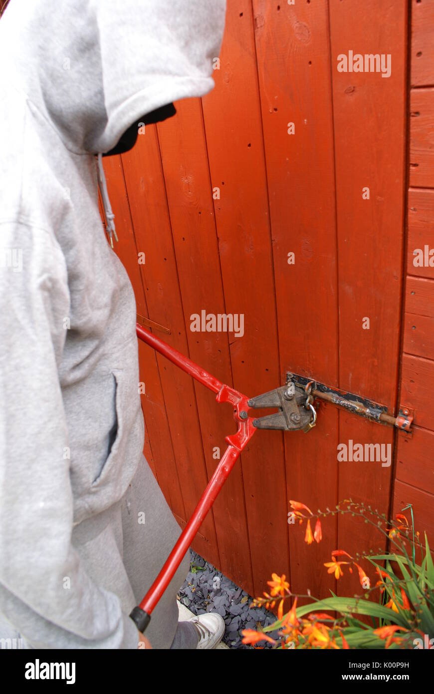 Garden theft hi-res stock photography and images - Alamy