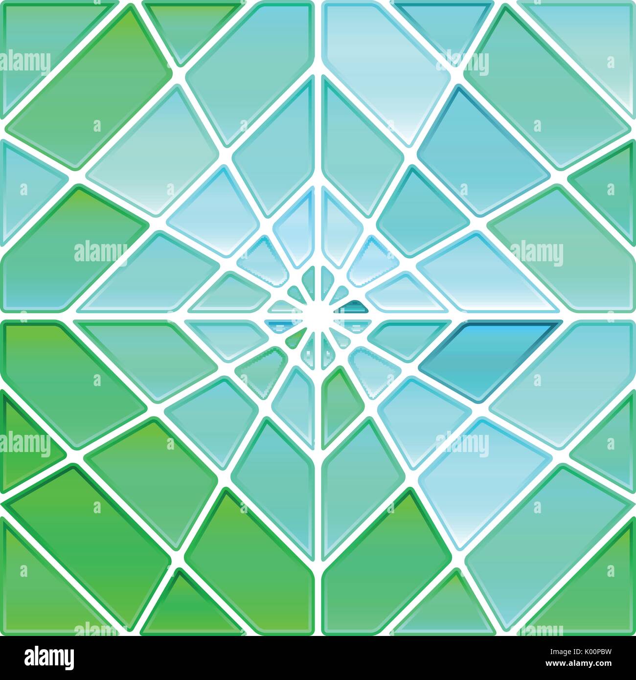 abstract vector stained-glass mosaic background Stock Vector Image ...