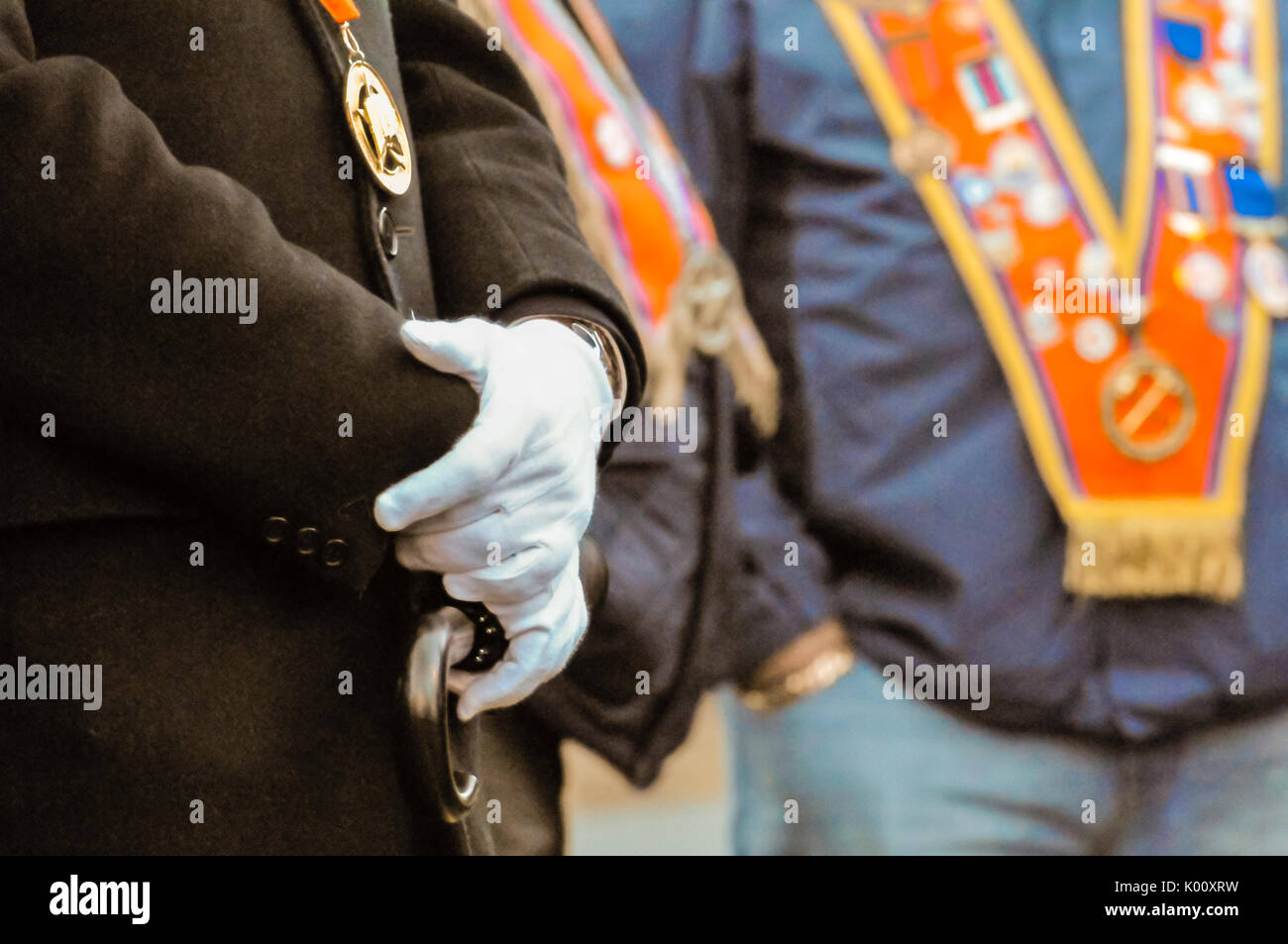 Belfast, Northern Ireland. 07 Apr 2016 - Loyalists hold parade to ...