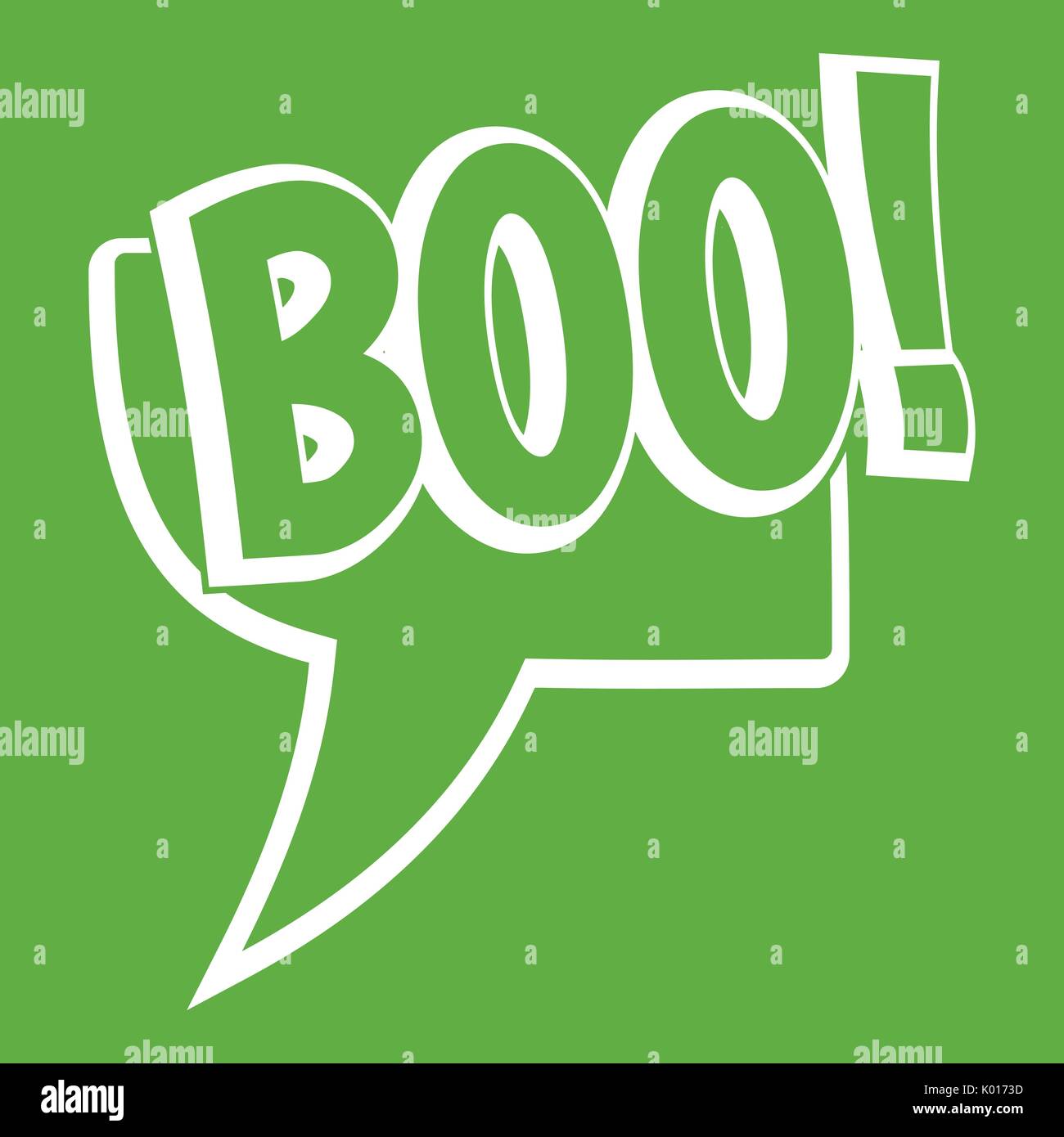 Boo comic word hi-res stock photography and images - Alamy