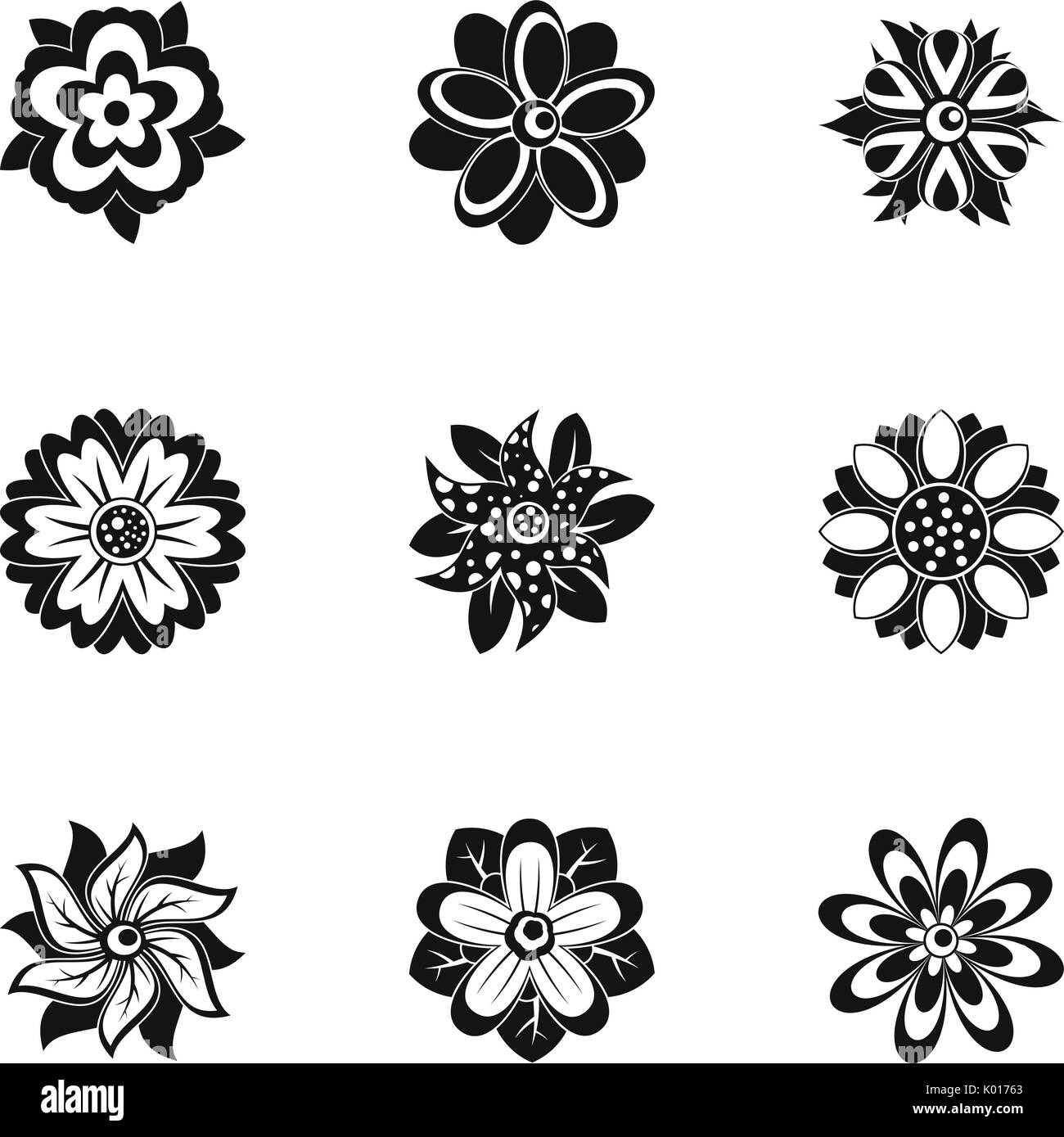 Simple Vector Flower