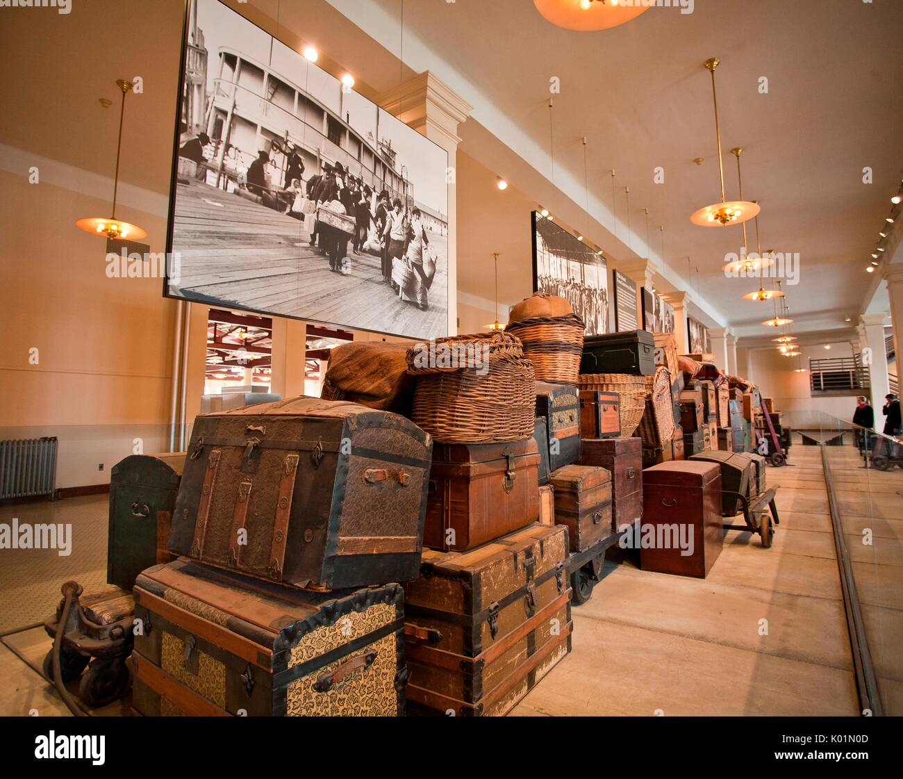 Immigration station complex hi-res stock photography and images - Alamy