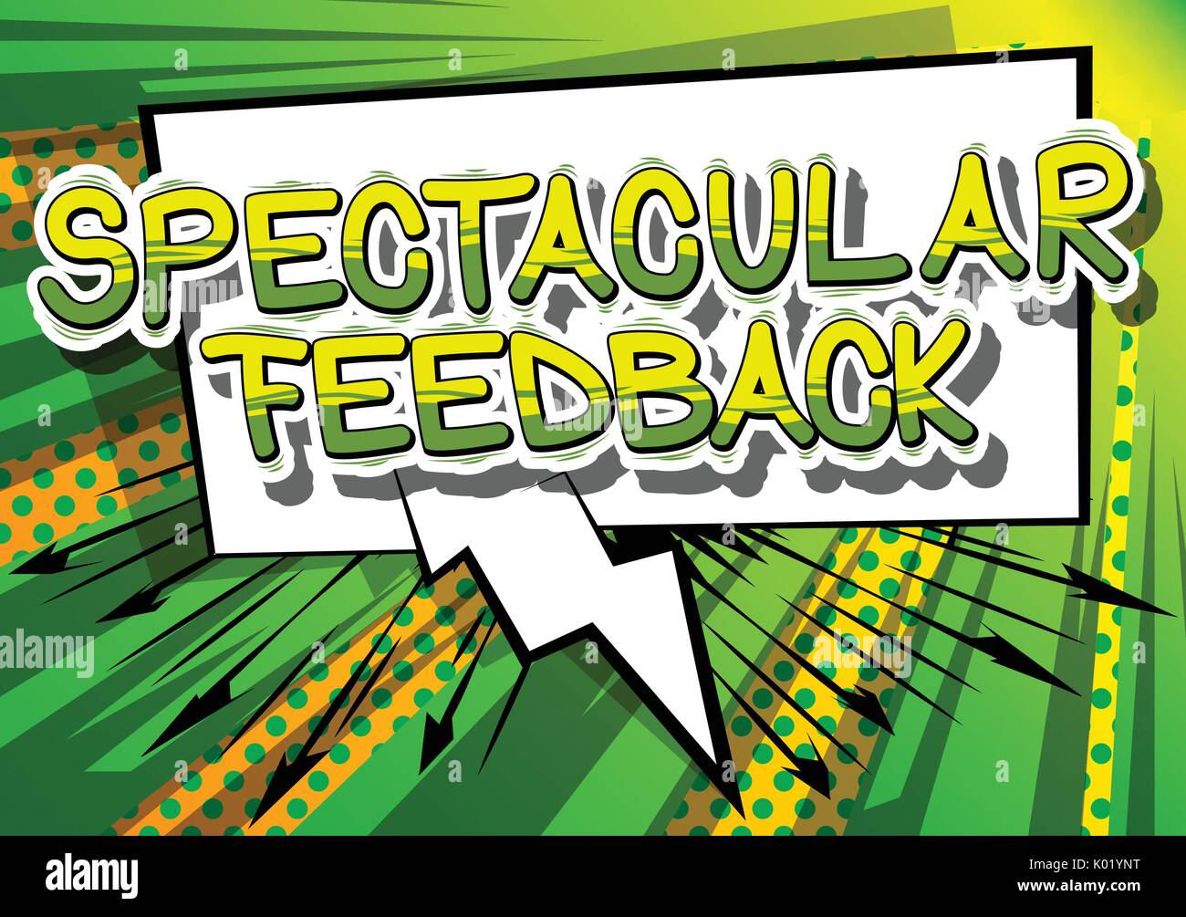 Comic pop art feedback hi-res stock photography and images - Alamy