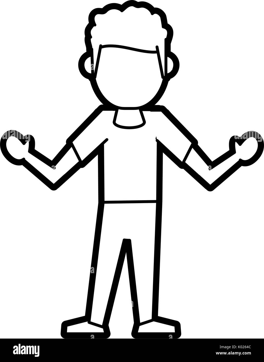 man vector illustration Stock Vector Image & Art - Alamy