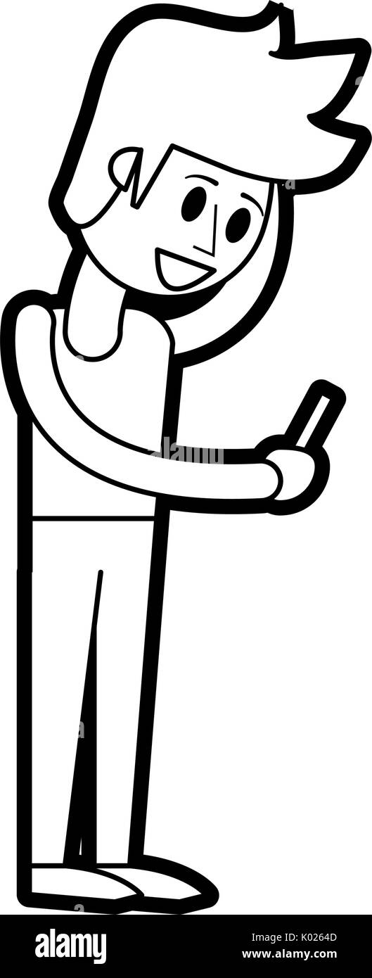 man vector illustration Stock Vector Image & Art - Alamy