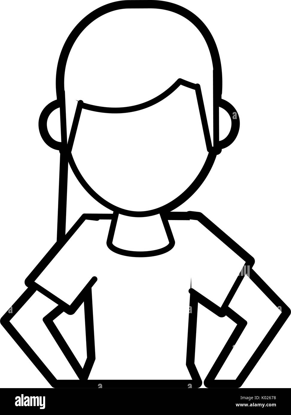 woman vector illustration Stock Vector Image & Art - Alamy