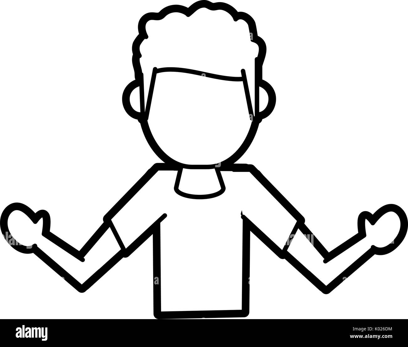 man vector illustration Stock Vector Image & Art - Alamy