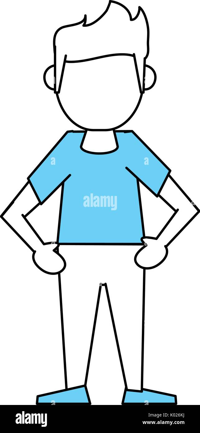 man vector illustration Stock Vector Image & Art - Alamy