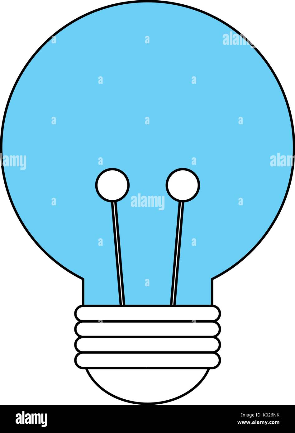 Light bulb vector illustration Stock Vector Image & Art - Alamy