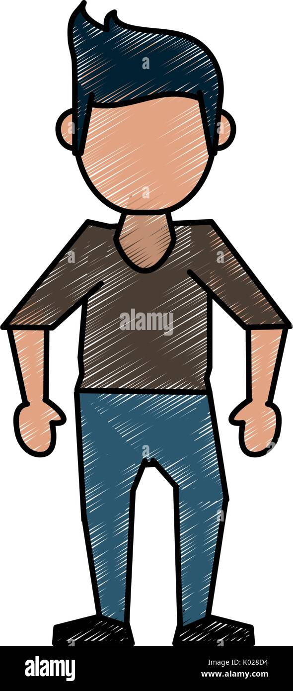 man vector illustration Stock Vector Image & Art - Alamy