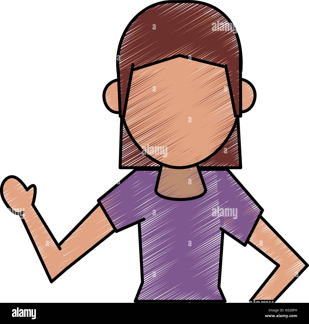 woman vector illustration Stock Vector Image & Art - Alamy