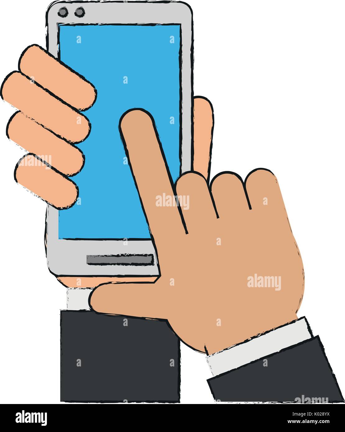 smartphone vector illustration Stock Vector Image & Art - Alamy