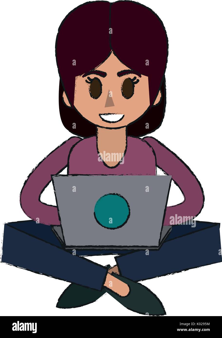 woman vector illustration Stock Vector Image & Art - Alamy