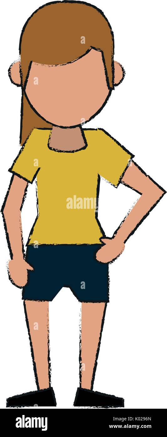 woman vector illustration Stock Vector Image & Art - Alamy