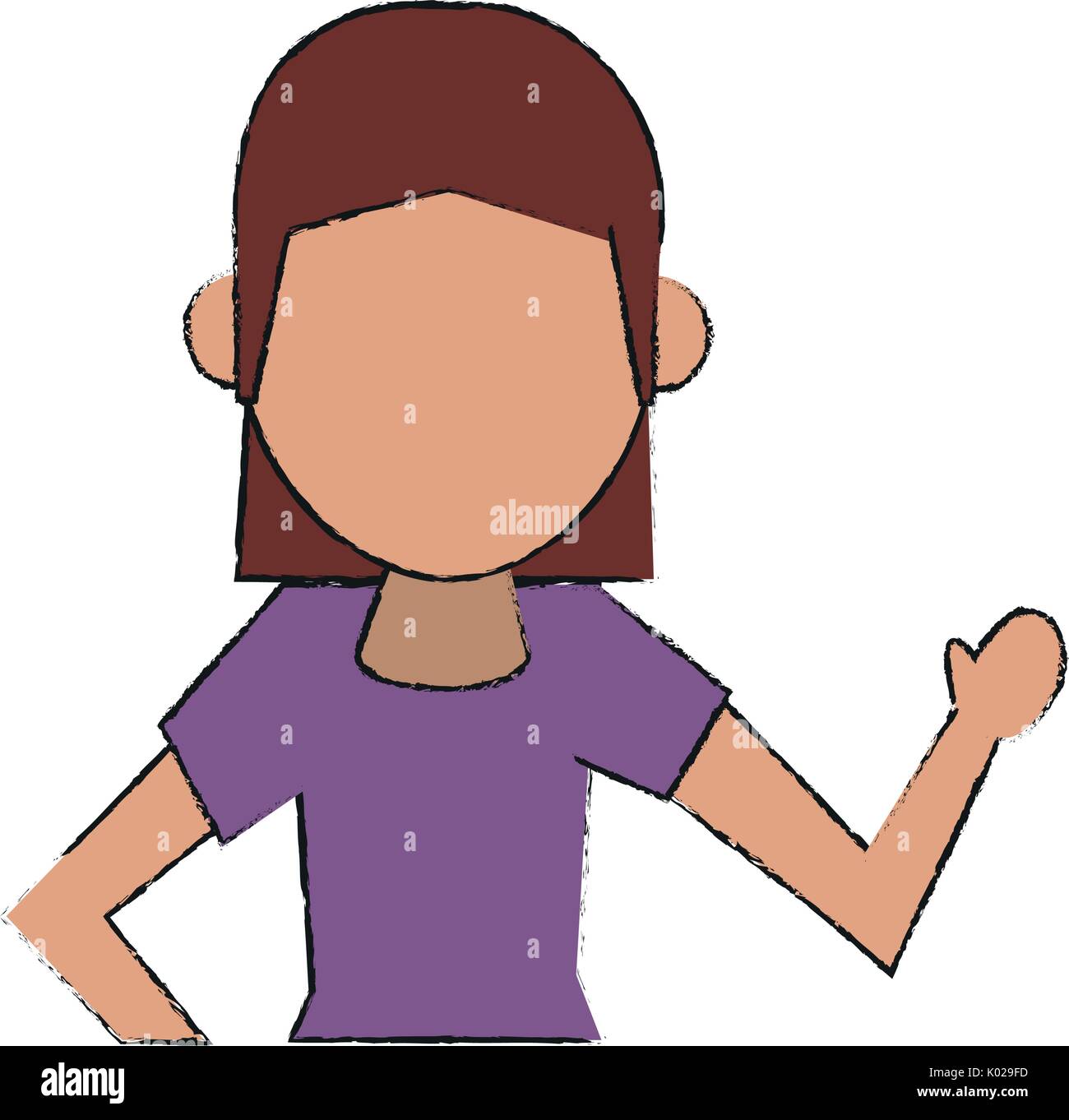 woman vector illustration Stock Vector Image & Art - Alamy
