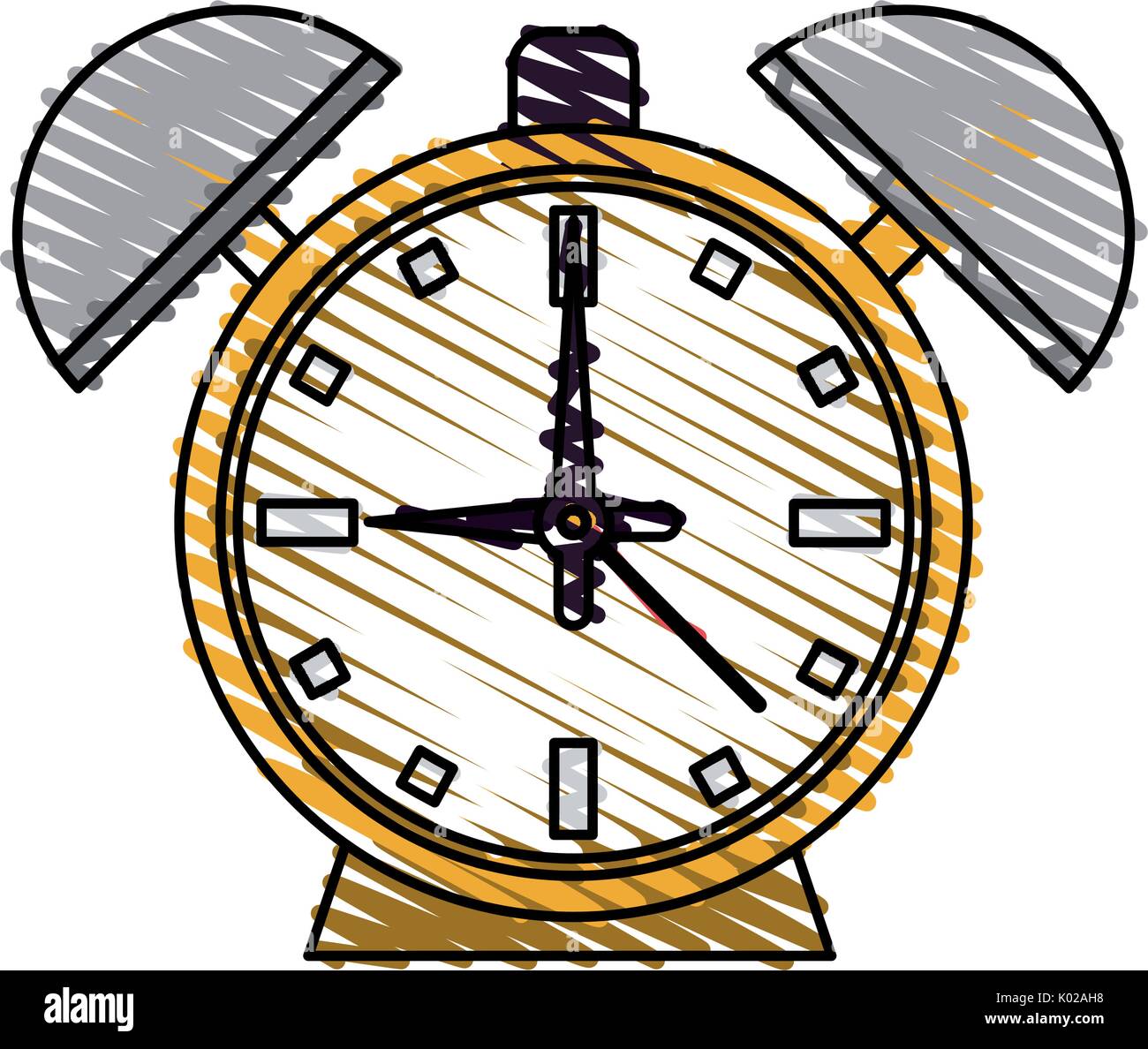 clock vector illustration Stock Vector Image & Art - Alamy