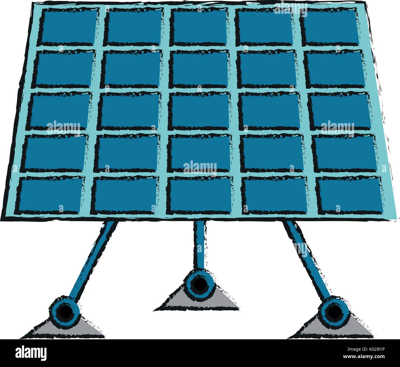 solar panel vector illustration Stock Vector Image & Art - Alamy