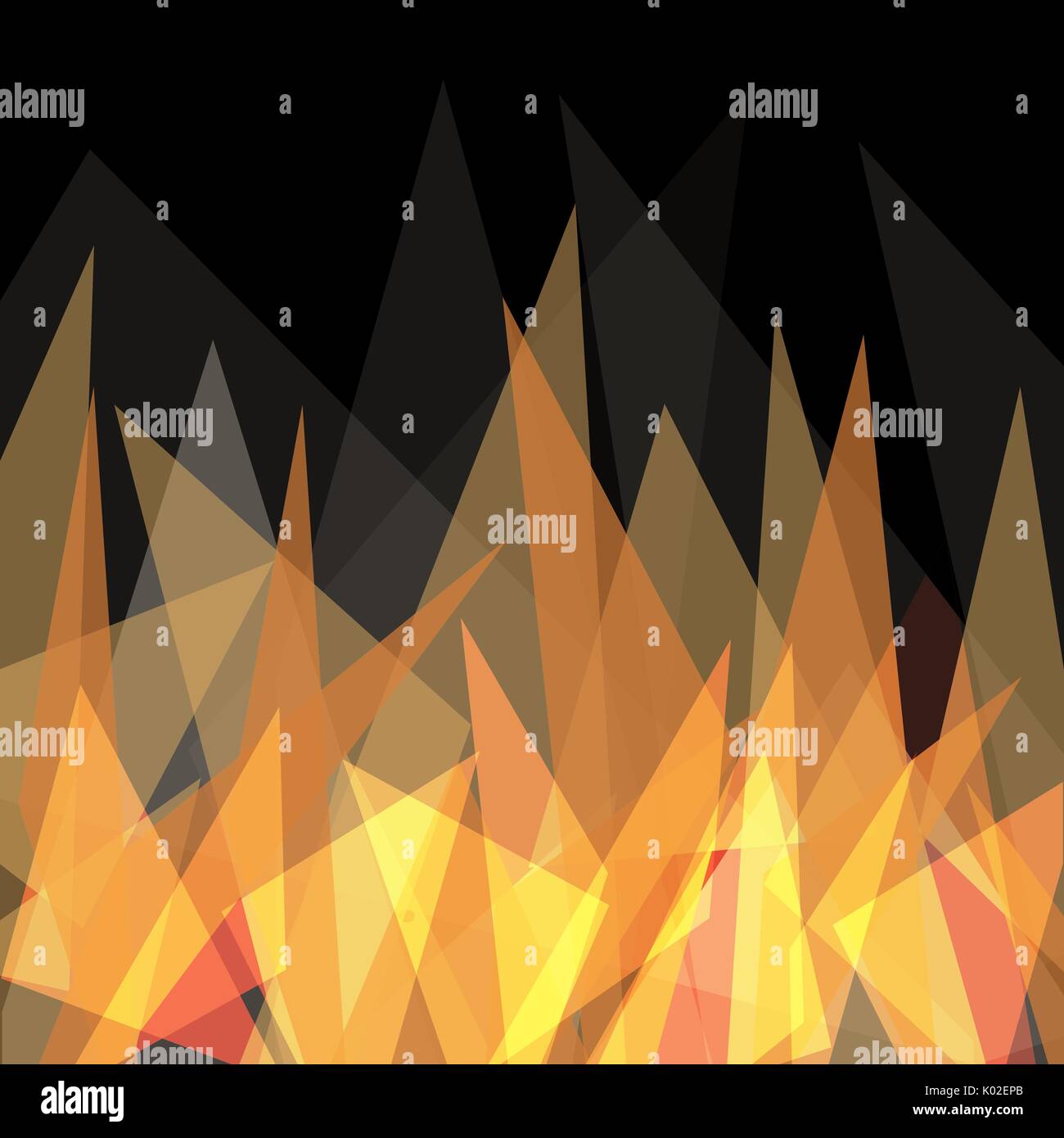Fire triangle hi-res stock photography and images - Alamy