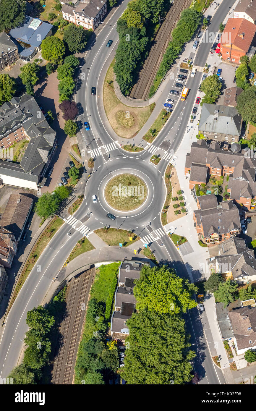 New roundabout kaiser friedrichstrasse b234 hi-res stock photography ...