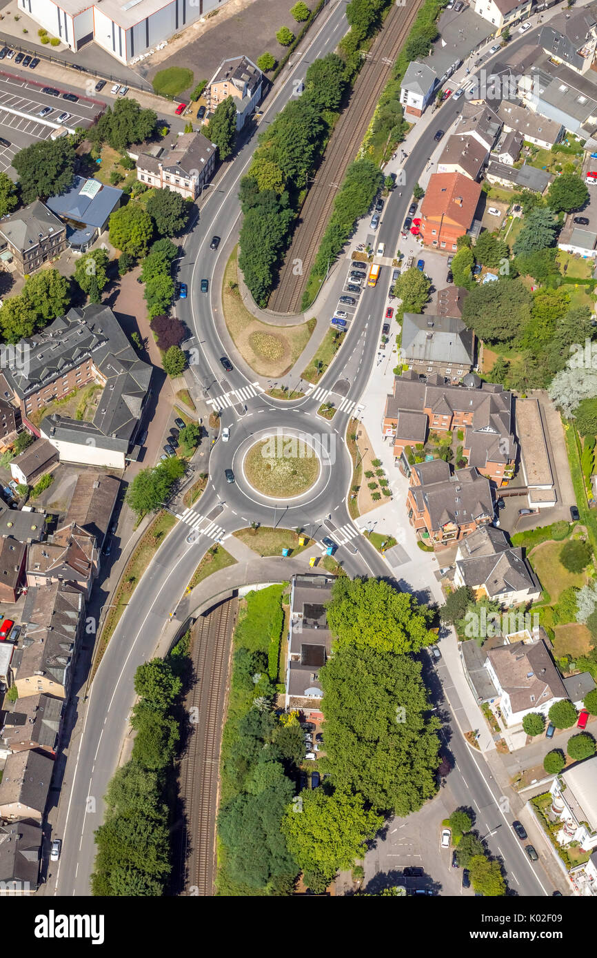 New roundabout kaiserstrasse friedrichstrasse b234 hi-res stock ...