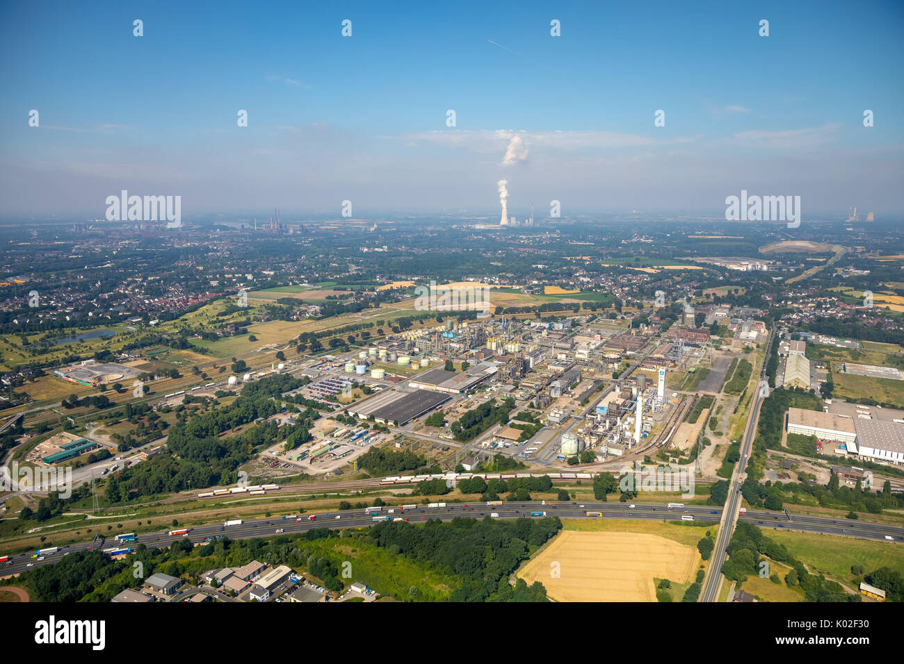 OXEA, formerly Ruhr chemistry, chemical plant emissions, Polimeri ...