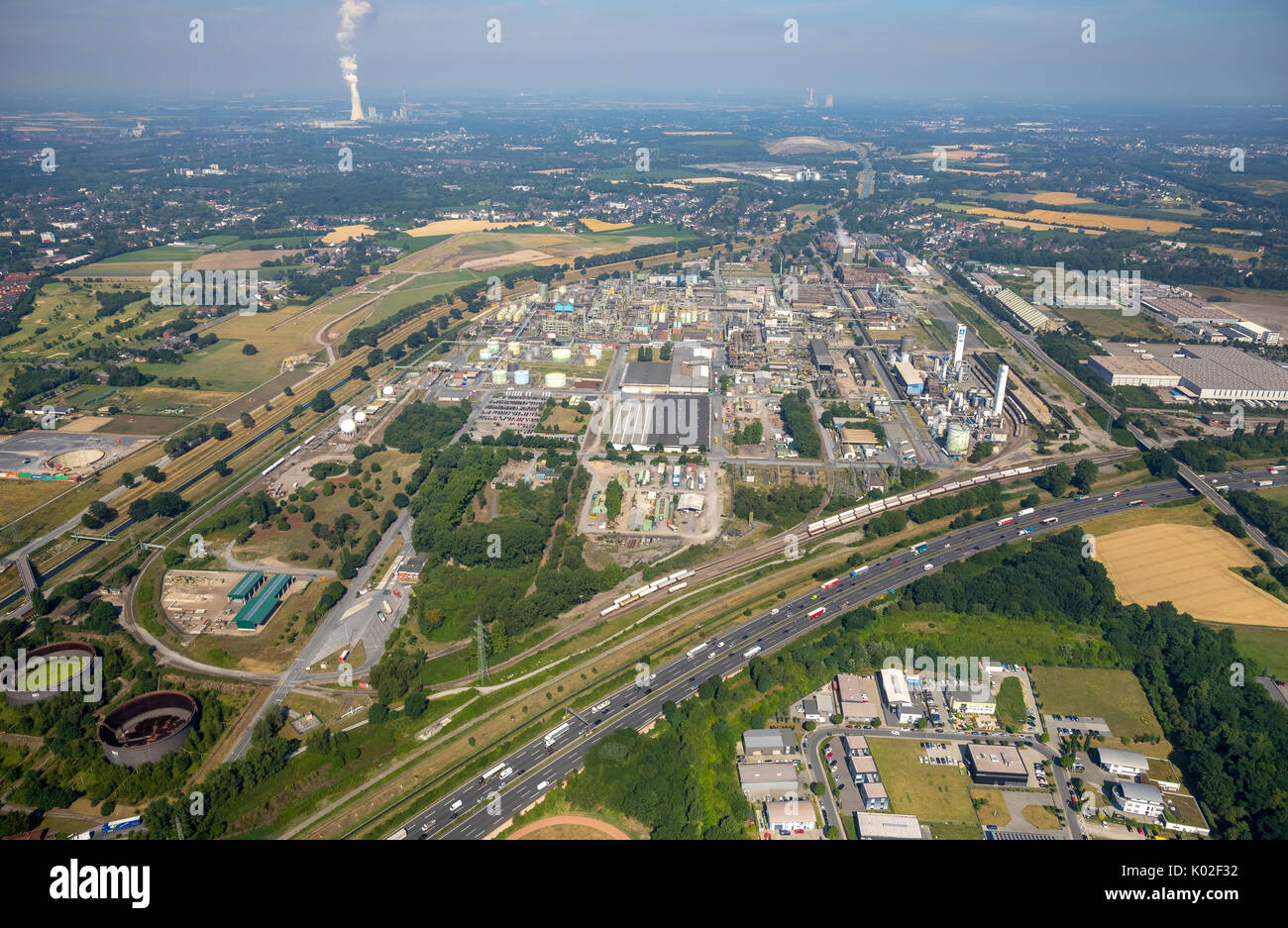 OXEA, formerly Ruhr chemistry, chemical plant emissions, Polimeri ...