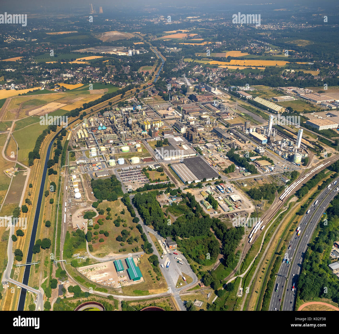 OXEA, formerly Ruhr chemistry, chemical plant emissions, Polimeri ...