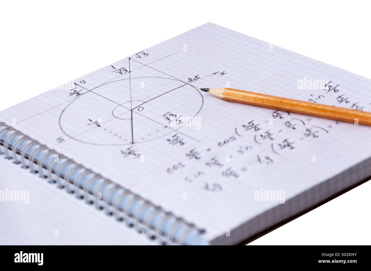 Mathematical formula handwriting paper hi-res stock photography and ...