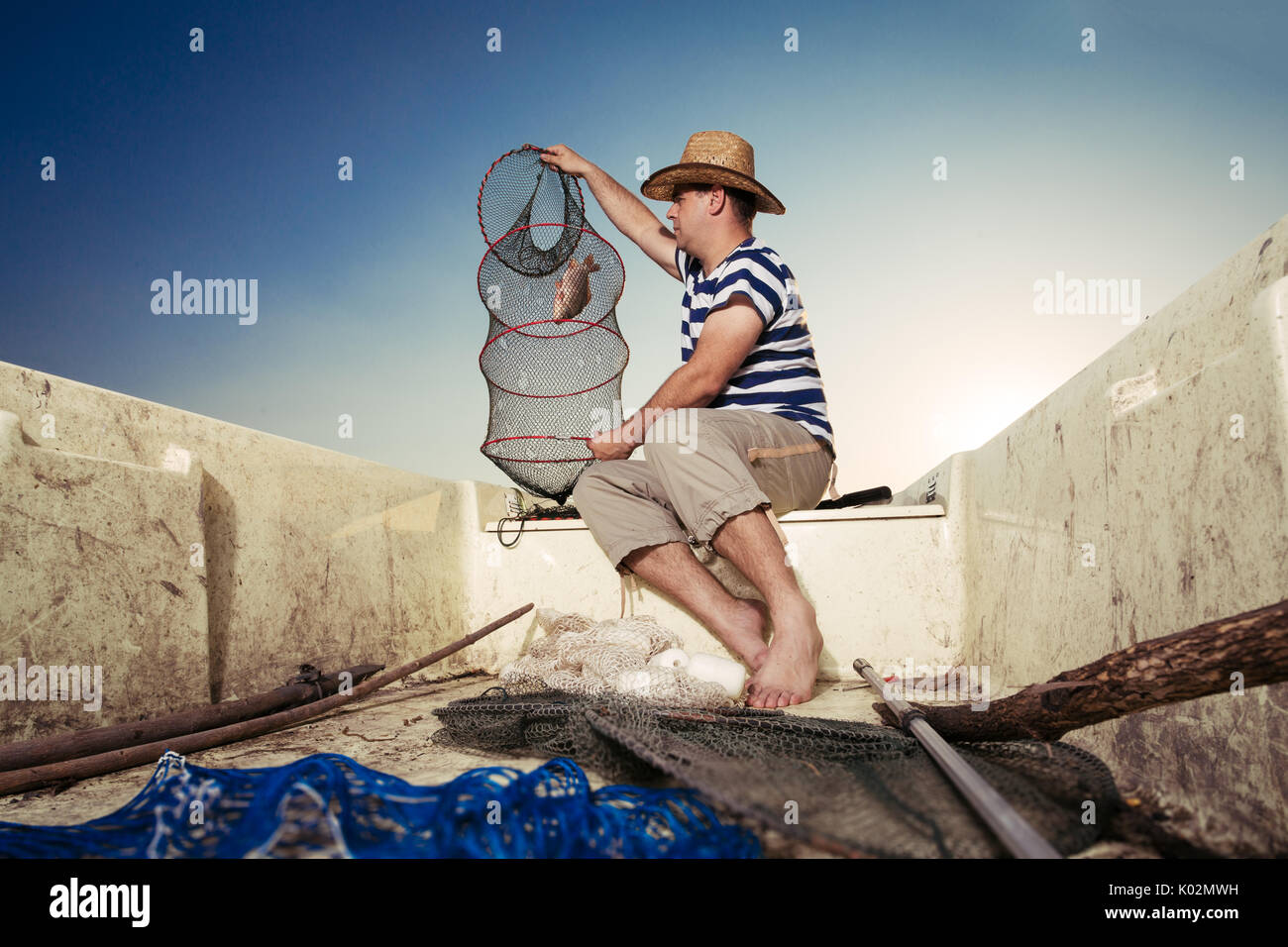 Over fishing catch net hi-res stock photography and images - Alamy