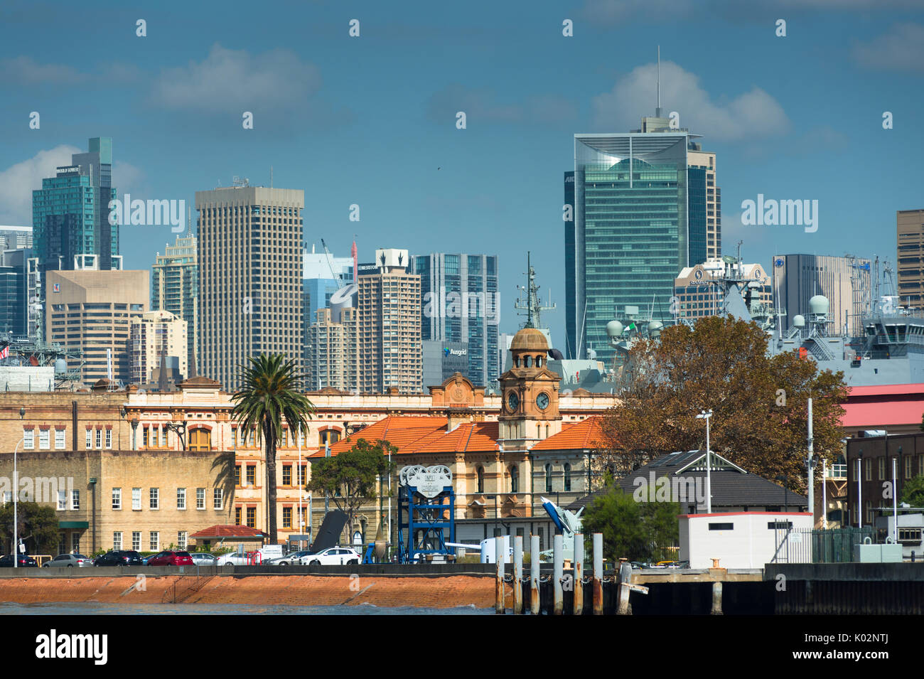 Garden Island Naval base, Sydney, New South Wales, Australia Stock ...